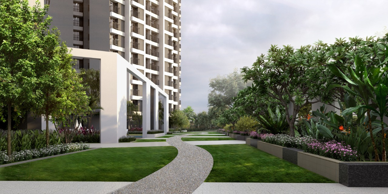 Park Woods Thane West – 2 BHK Fully Furnished Flat for Rent